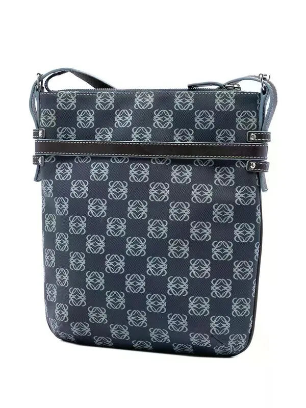 Loewe 2004 Anagram Coated Canvas Crossbody Bag