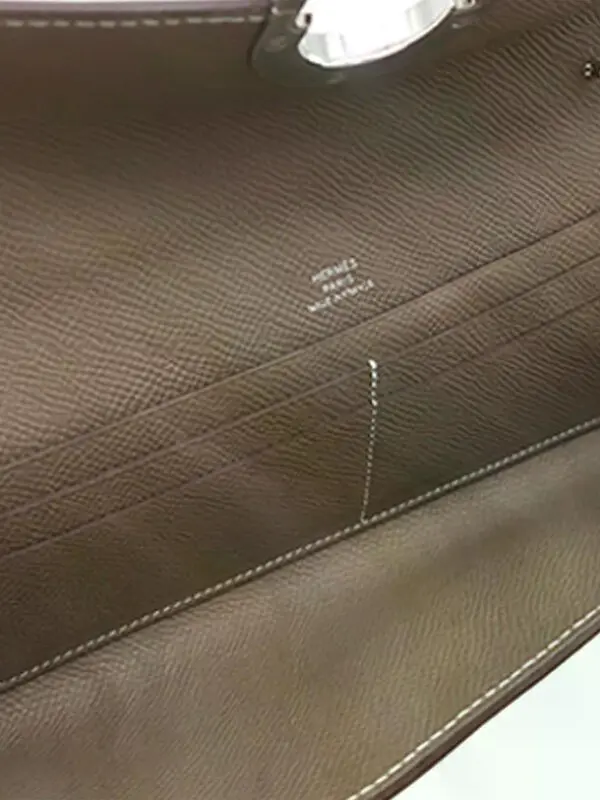 Hermès Epsom Maillon To Go Wallet Crossbody Bag