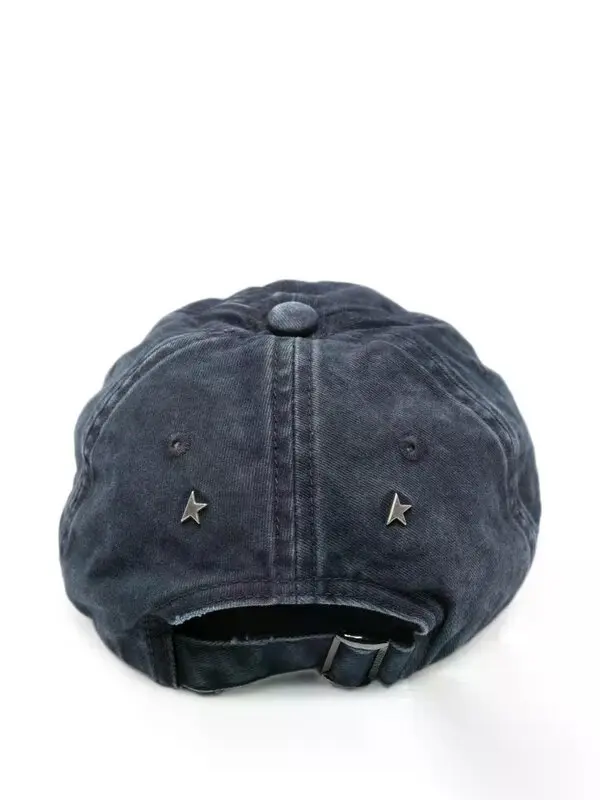 GOLDEN GOOSE Six-panel Logo-embroidered Baseball Cap