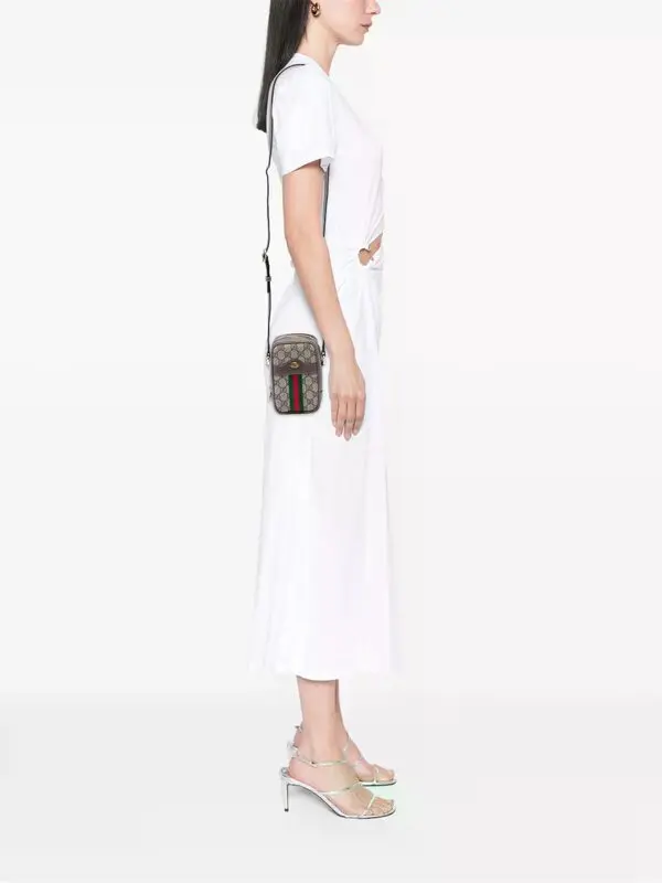 Gucci Ophidia Double Zip Crossbody Bag