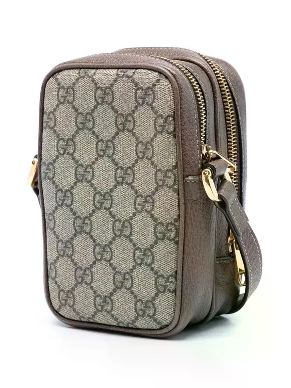 Gucci Ophidia Double Zip Crossbody Bag