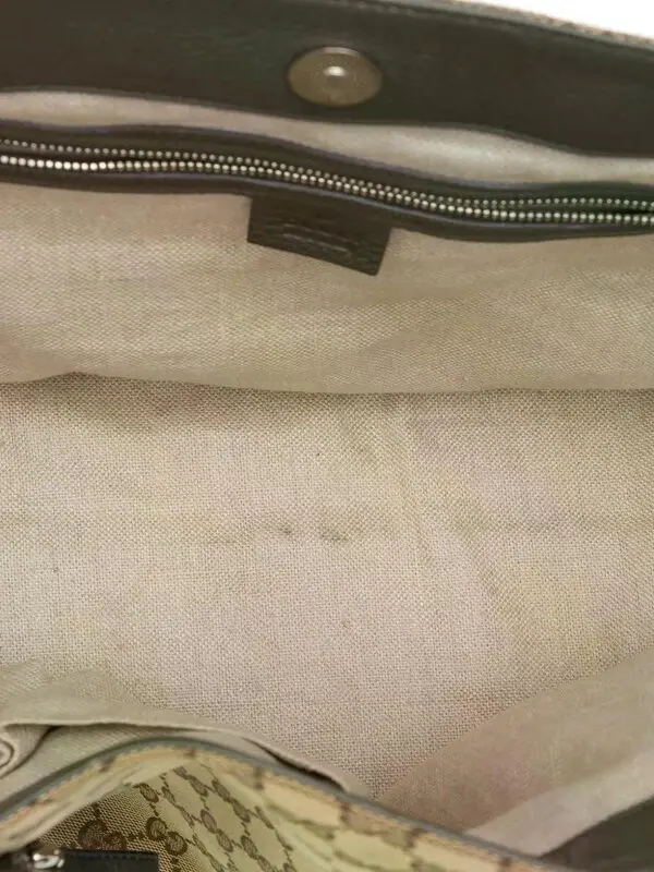 Gucci 2016-2026 Gg Canvas Icon Bit Tote Bag