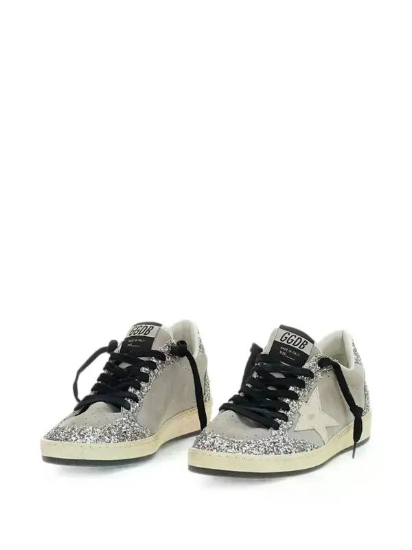 GOLDEN GOOSE Ball Star Glitter-embellished Sneakers
