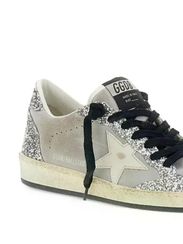 GOLDEN GOOSE Ball Star Glitter-embellished Sneakers