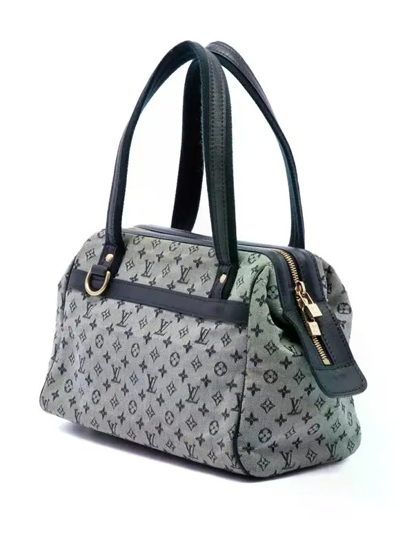 LOUIS VUITTON 2003 Monogram Mini Lin Josephine Pm Handbag