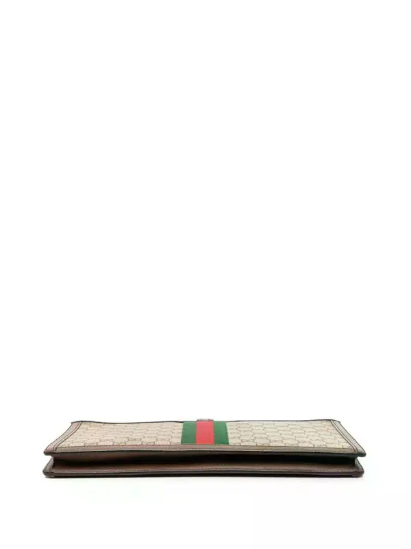 Gucci 2016-2026 Gg Supreme Web Ophidia Clutch Bag