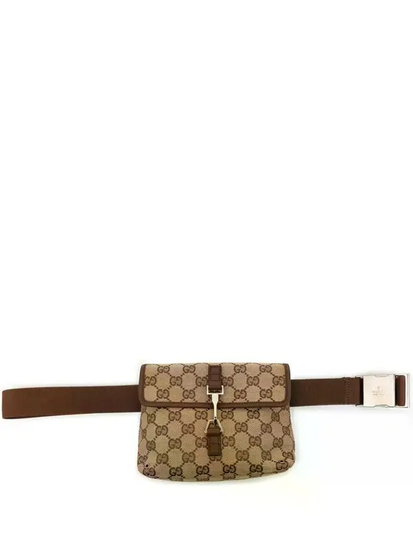 Gucci 2000-2015 Gg Canvas Jackie Belt Bag - Neutrals