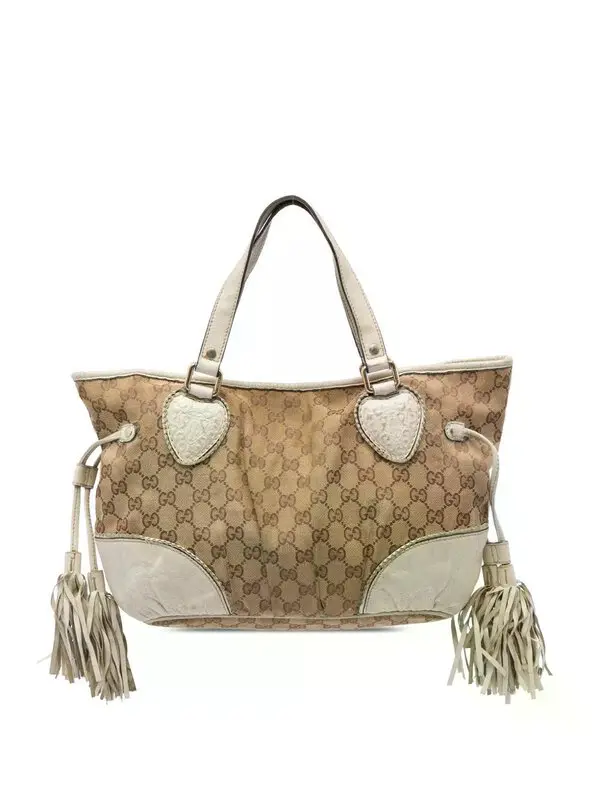 Gucci 2016-2026 Small Gg Canvas Tribeca Tote Bag
