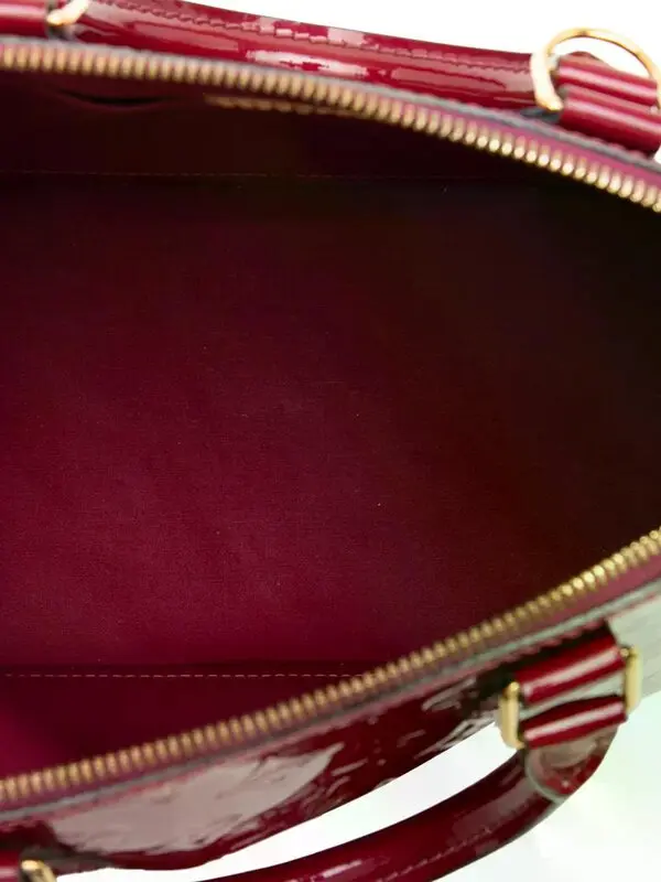 LOUIS VUITTON 2015 Monogram Vernis Alma Pm Handbag