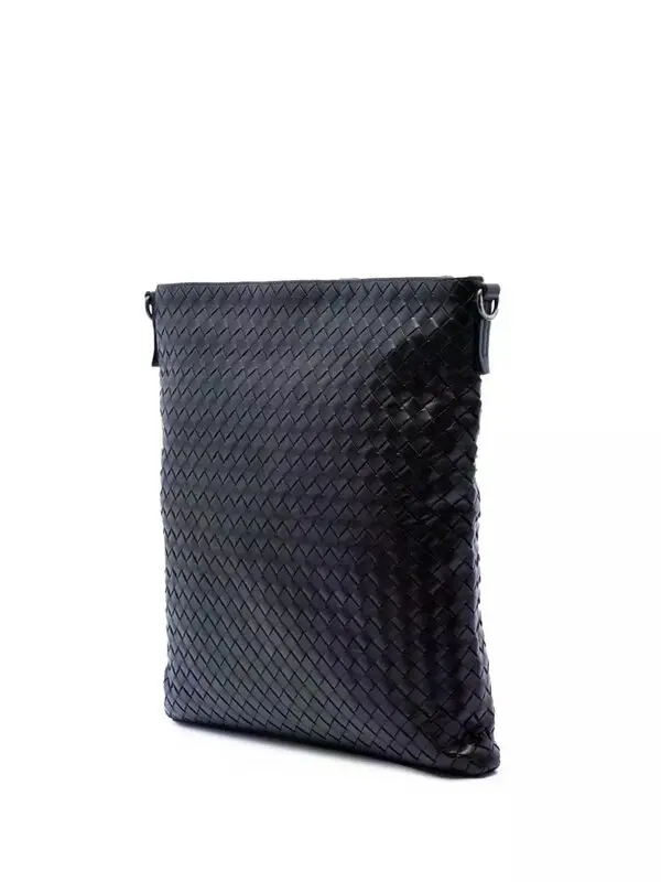 Bottega Veneta Nappa Intrecciato Vn Crossbody Bag - Black