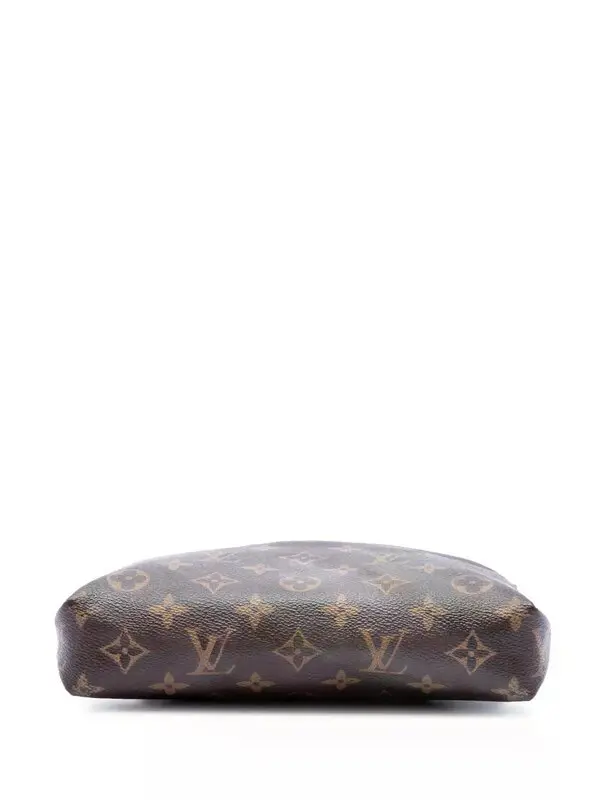 LOUIS VUITTON 2017 Monogram Pallas Clutch Satchel