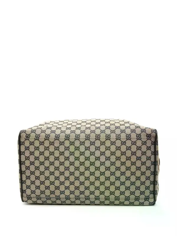 Gucci 2000-2015 Gg Canvas Web Travel Bag