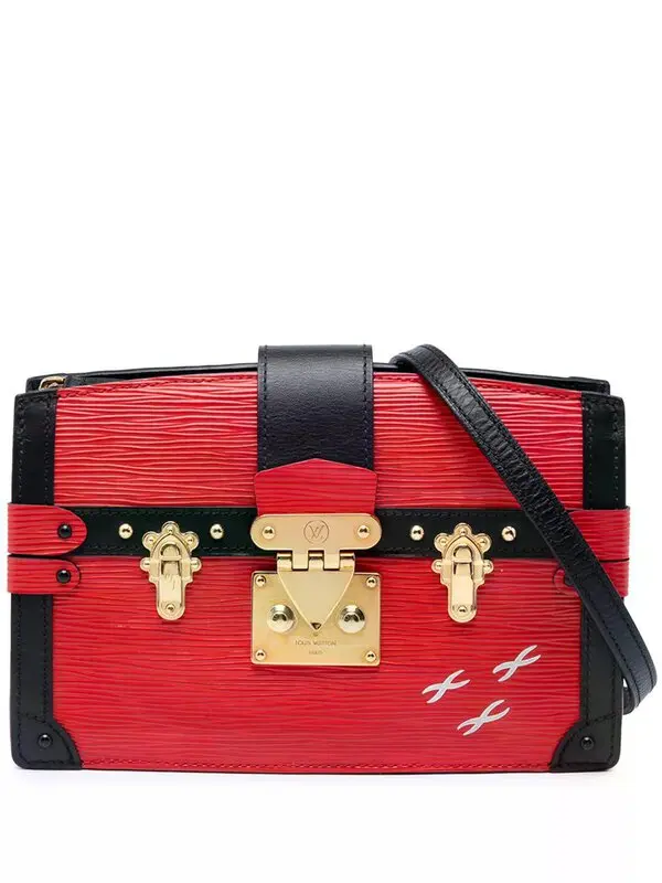 LOUIS VUITTON Epi Trunk Clutch Crossbody Bag