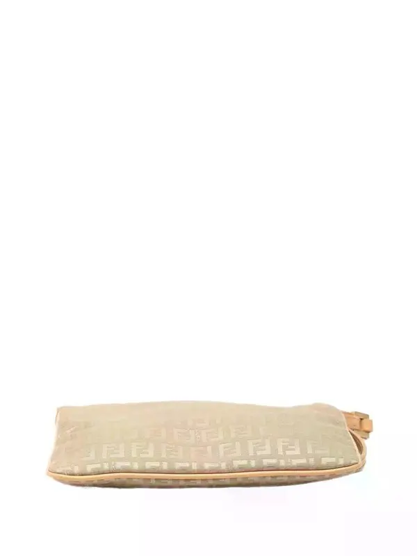 Fendi 2000-2010 Zucchino Canvas Crossbody Bag