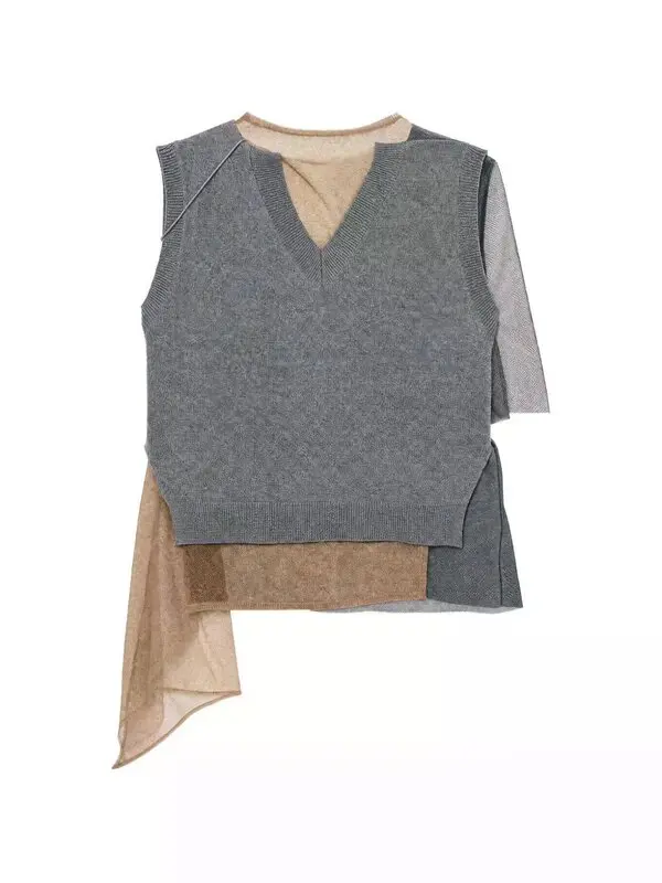 MAGLIANO Romanticone Layered V-neck Top