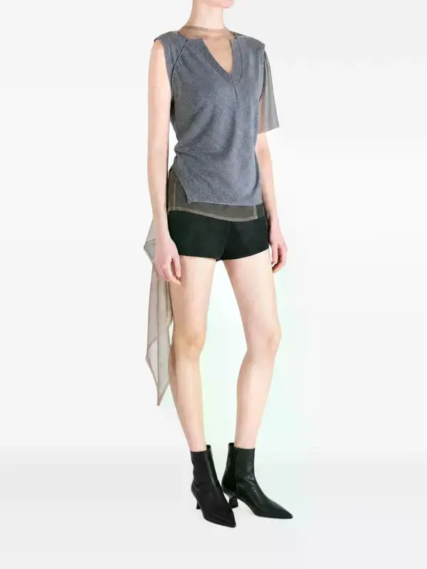 MAGLIANO Romanticone Layered V-neck Top