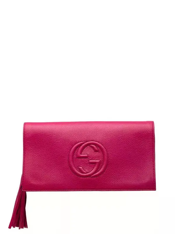 Gucci 2016-2026 Leather Soho Disco Clutch Bag