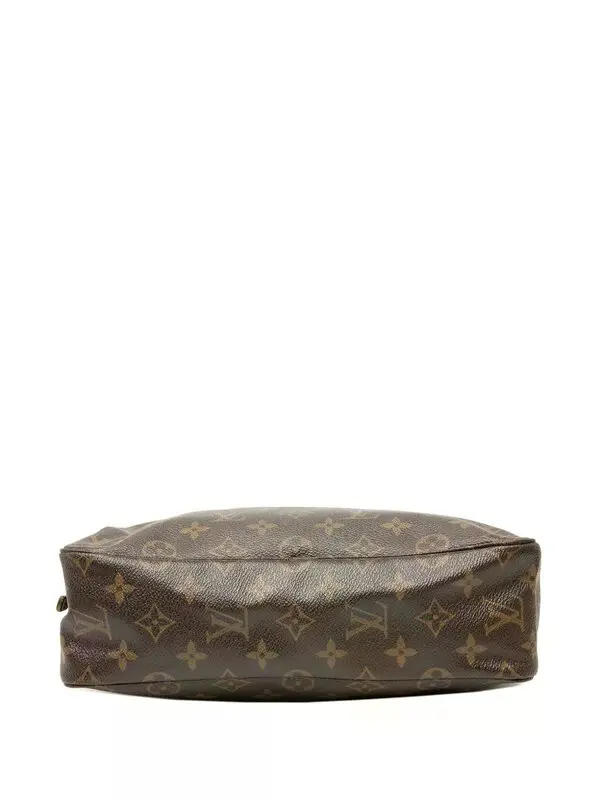 LOUIS VUITTON 1986 Monogram Trousses Toilettes 28 Clutch Bag - Brown