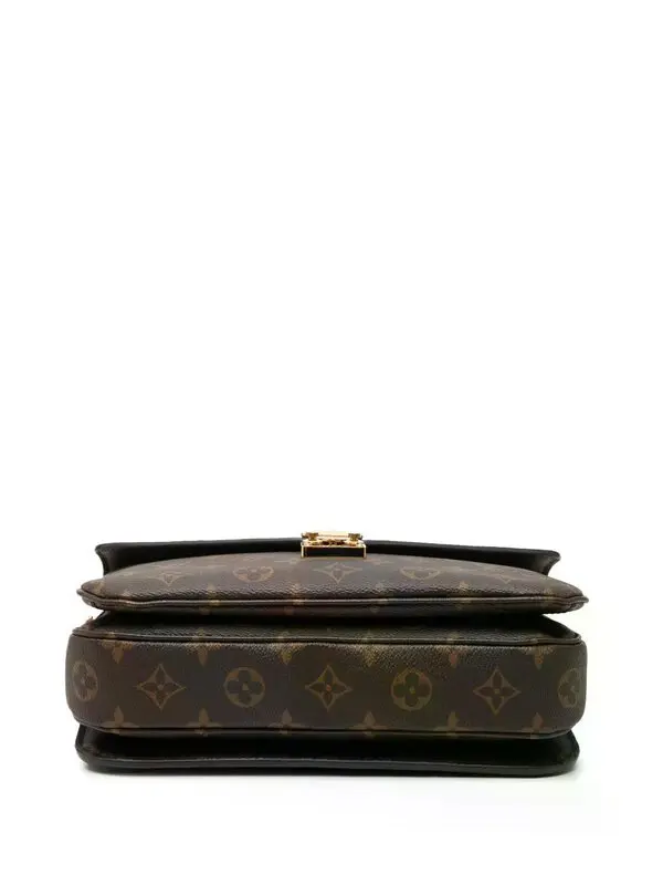 LOUIS VUITTON 2019 Monogram Pochette Metis Satchel