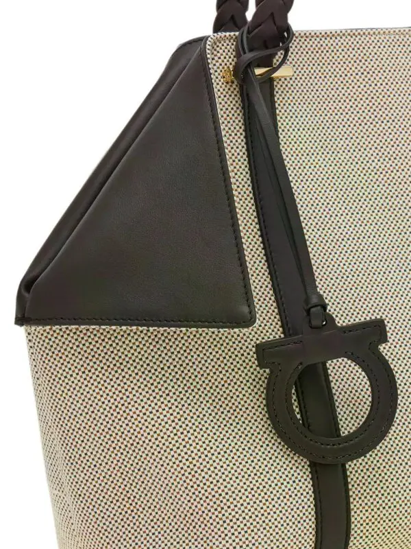 FERRAGAMO Canvas Tote Bag