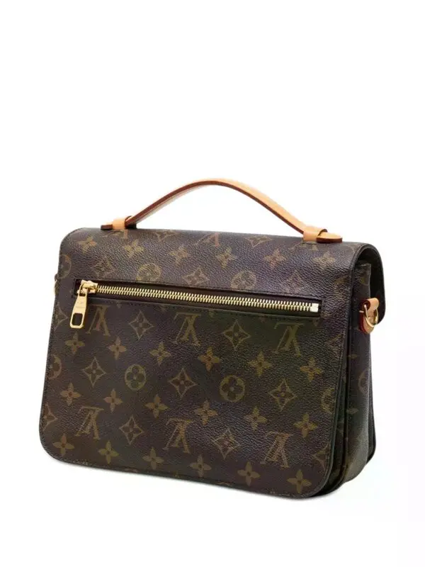 LOUIS VUITTON 2018 Monogram Pochette Metis Satchel