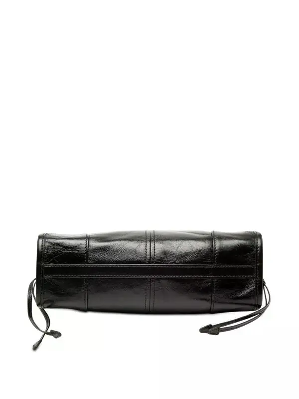Prada Mini Glossy Calfskin Bonnie Handbag Satchel