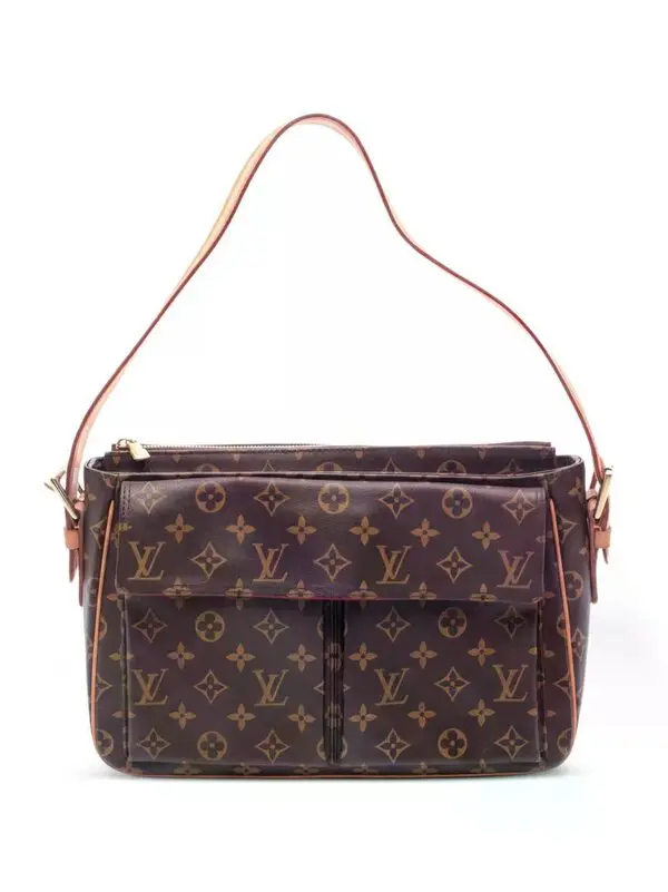 LOUIS VUITTON Monogram Shoulder Bag - Brown