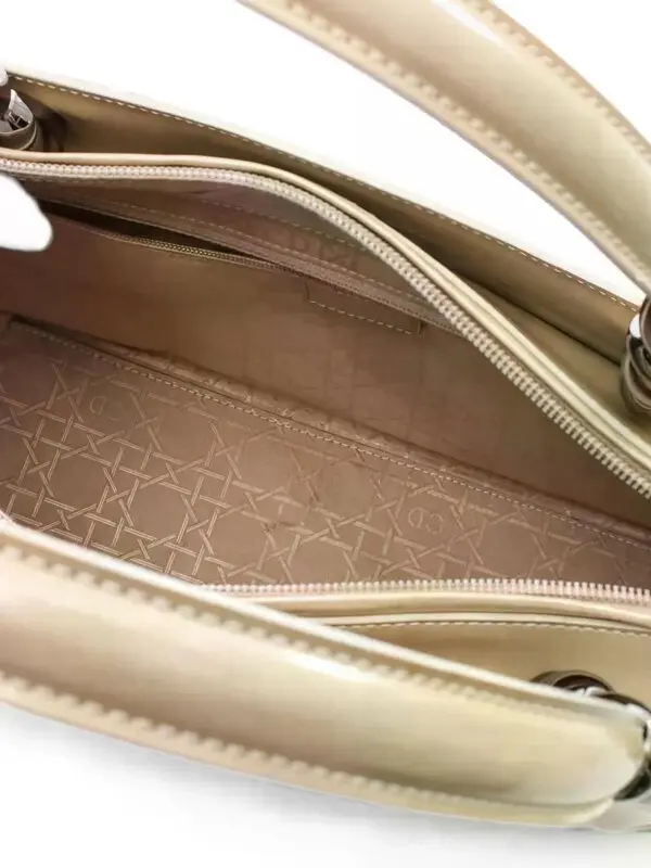 Dior 2000s Maris Pearl Leather Handbag