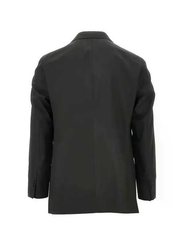 BRERAS MILANO Arezzo Double-breasted Peak-lapels Jacket - Black
