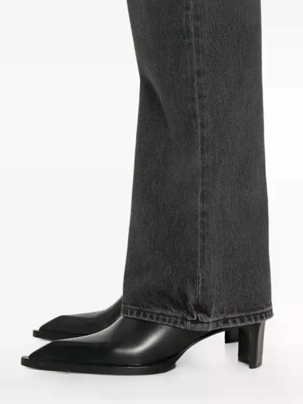 AGOLDE Faded-effect Wide-leg Jeans