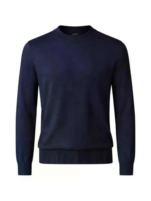 Pal Zileri Ribbed-trim Crew-neck Sweater