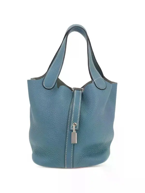 Hermès 2009 Picotin 18 Handbag - Blue