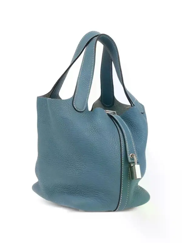 Hermès 2009 Picotin 18 Handbag - Blue