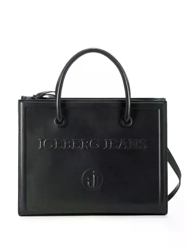 Iceberg Logo-embossed Tote Bag