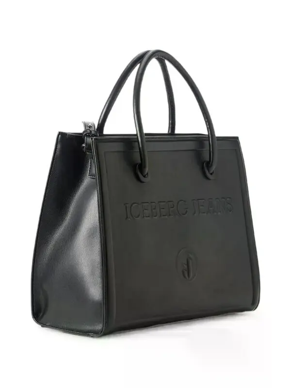 Iceberg Logo-embossed Tote Bag