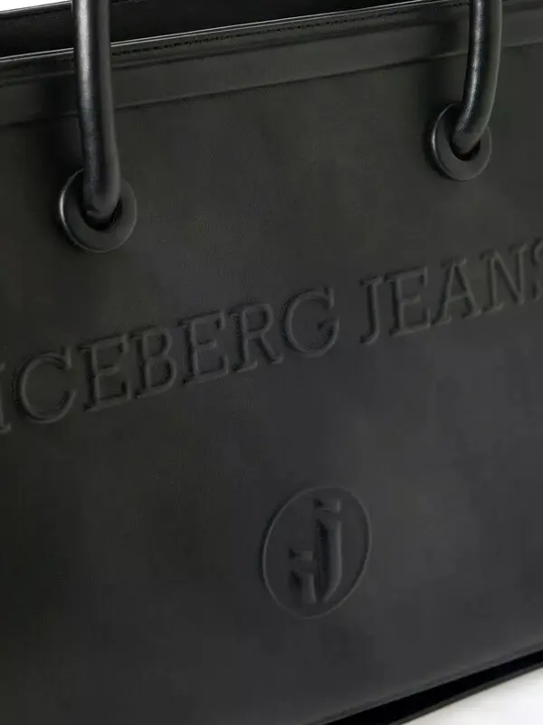 Iceberg Logo-embossed Tote Bag