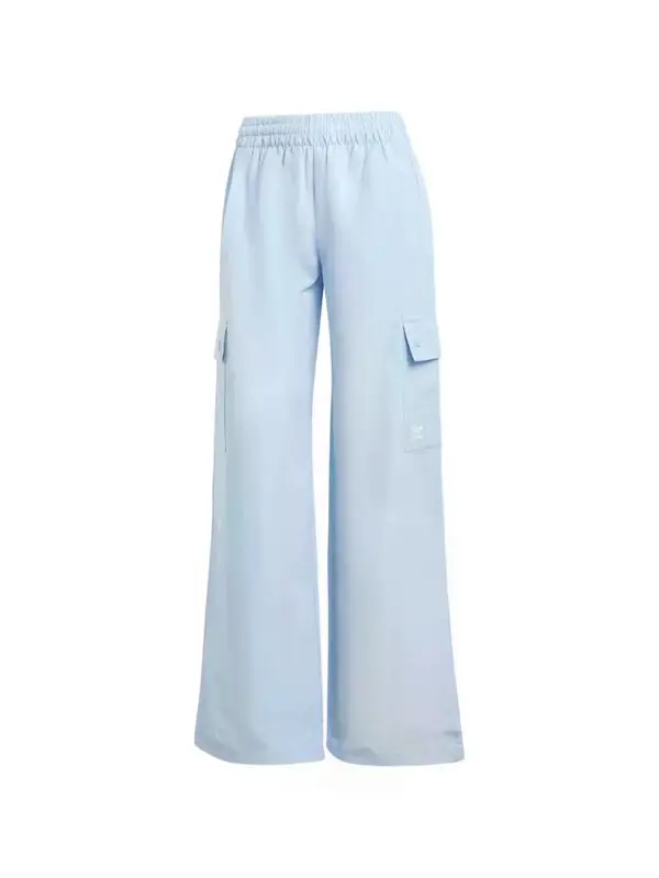 Adidas Wide-leg Cargo Pants With Logo Detail