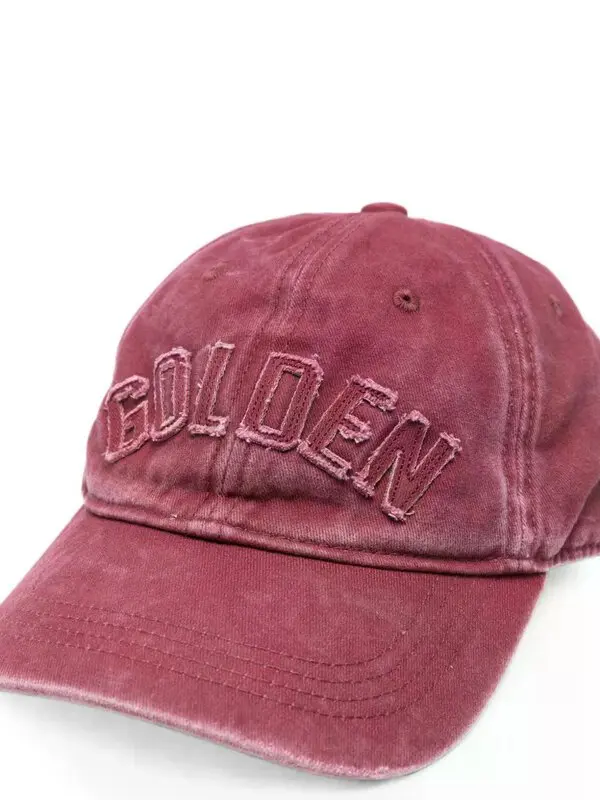 GOLDEN GOOSE Logo-patch Star-stud Baseball Cap