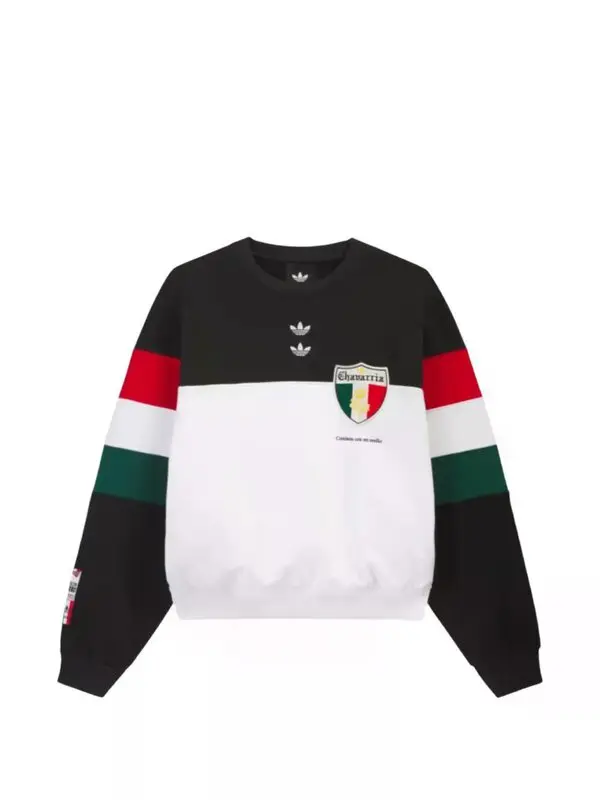 WILLY CHAVARRIA Colour-block Sweatshirt With Embroidered Logo