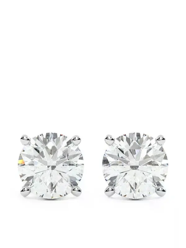 DIAMOND ESSENTIALS Lab-grown Diamond Solitaire Stud Earrings