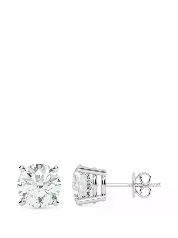 DIAMOND ESSENTIALS Lab-grown Diamond Solitaire Stud Earrings
