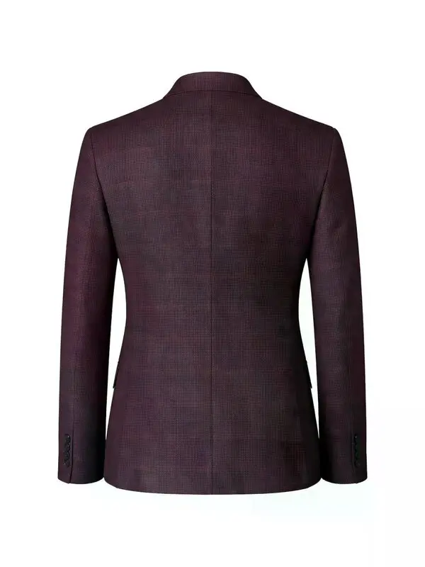 Pal Zileri Check-pattern Notched-lapel Blazer