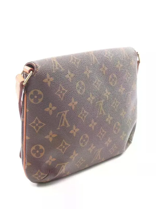 LOUIS VUITTON Monogram Musette Tango Cross Body Bag - Brown