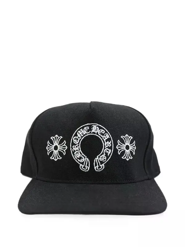 Chrome Hearts Horseshoe-embroidered Baseball Hat - Black