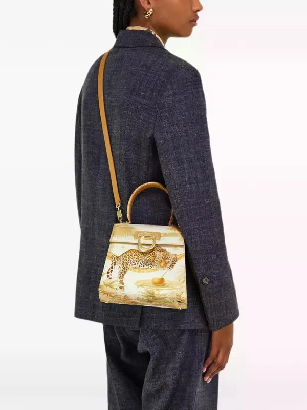 FERRAGAMO Iconic Top-handle Tote Bag
