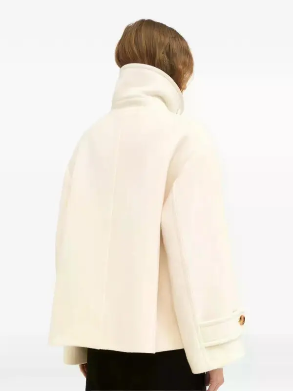 Chloé Double-breasted High-neck Coat