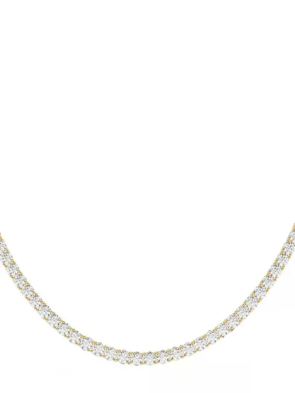 DIAMOND ESSENTIALS Diamond Tennis Necklace
