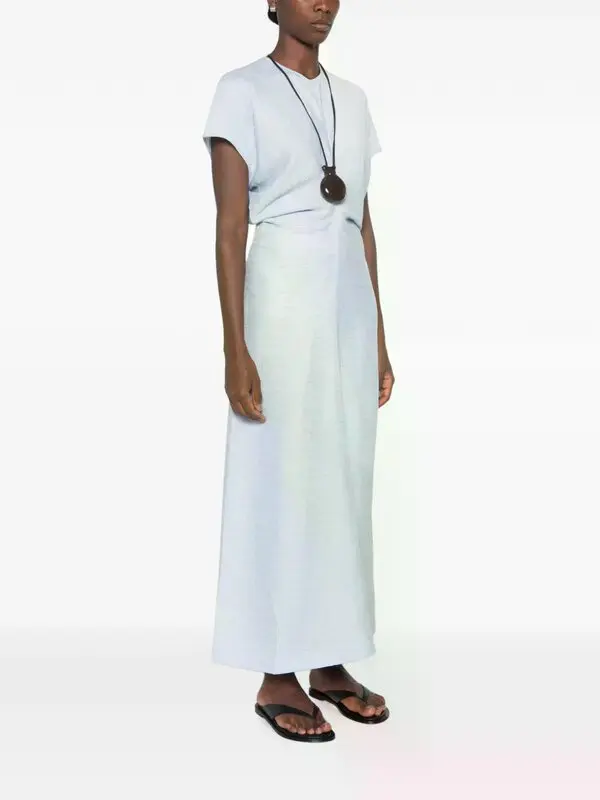 TOTEME Slouch-waist Maxi Dress - Blue