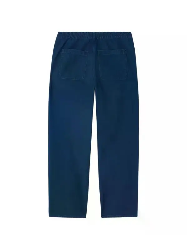 American Vintage Elasticated-waist Straight-leg Trousers