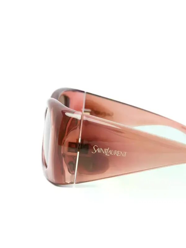 Saint Laurent Howl Rectangle-frame Sunglasses